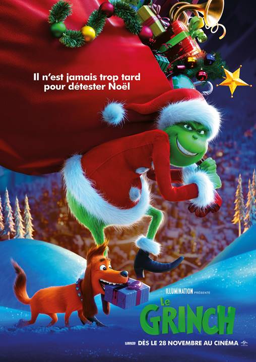 CINEMA : « The Grinch » (Le Grinch) de Yarrow Cheney, Scott Mosier