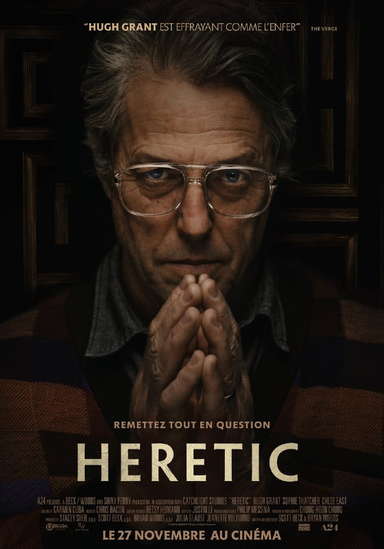 CINEMA : « Heretic » de Scott Beck et Bryan Woods